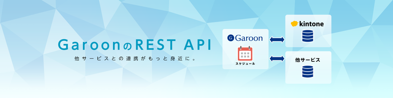 Garoon REST APIでノンコーディングでガルキン連携をやってみた | kintone hive online